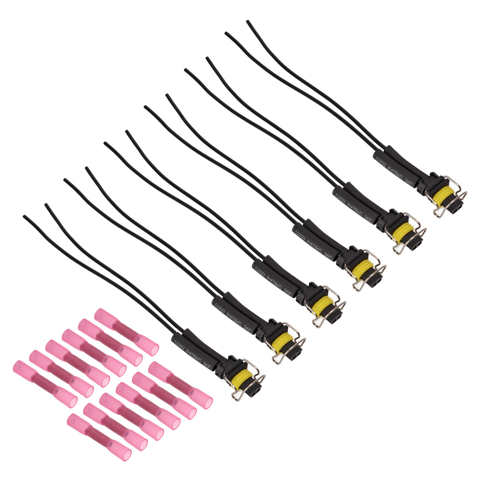 6ШТ Жгут Проводов Топливной Форсунки 645 1001 Полная Замена для двигателя Caterpillar C7