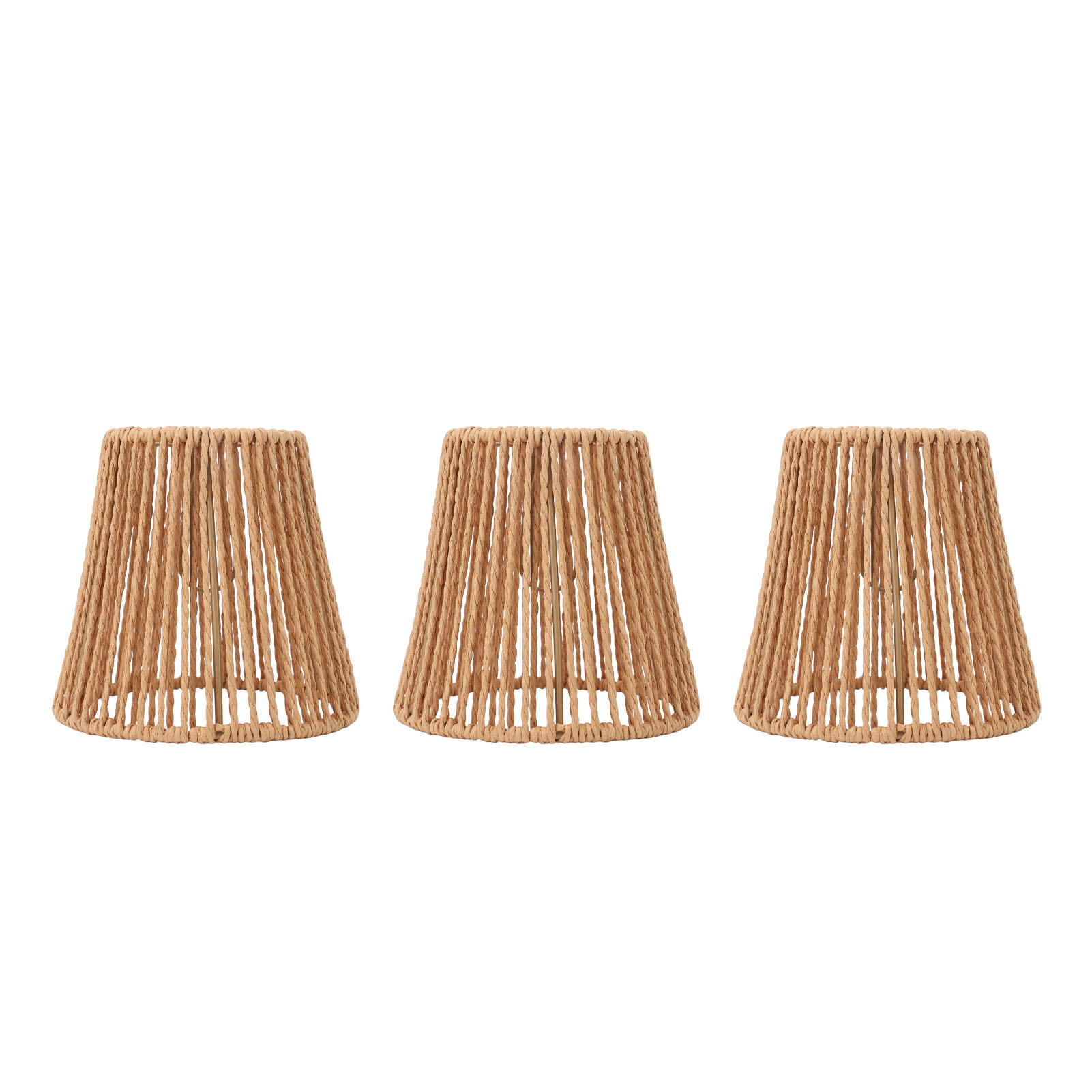 3 шт. Маленький абажур для замены тканого абажура для торшера подвесного светильника люстры