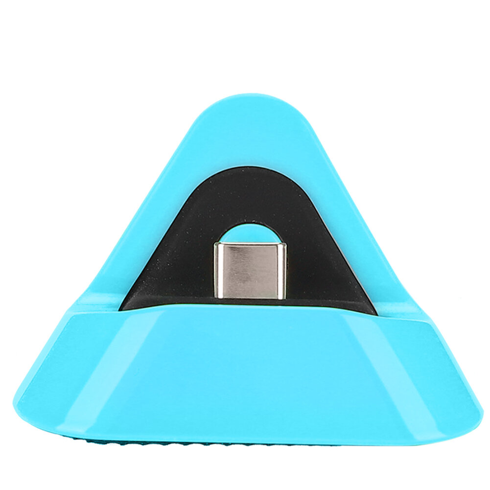 Зарядное устройство Type-C треугольное для Switch/Lite (сине-зеленый)