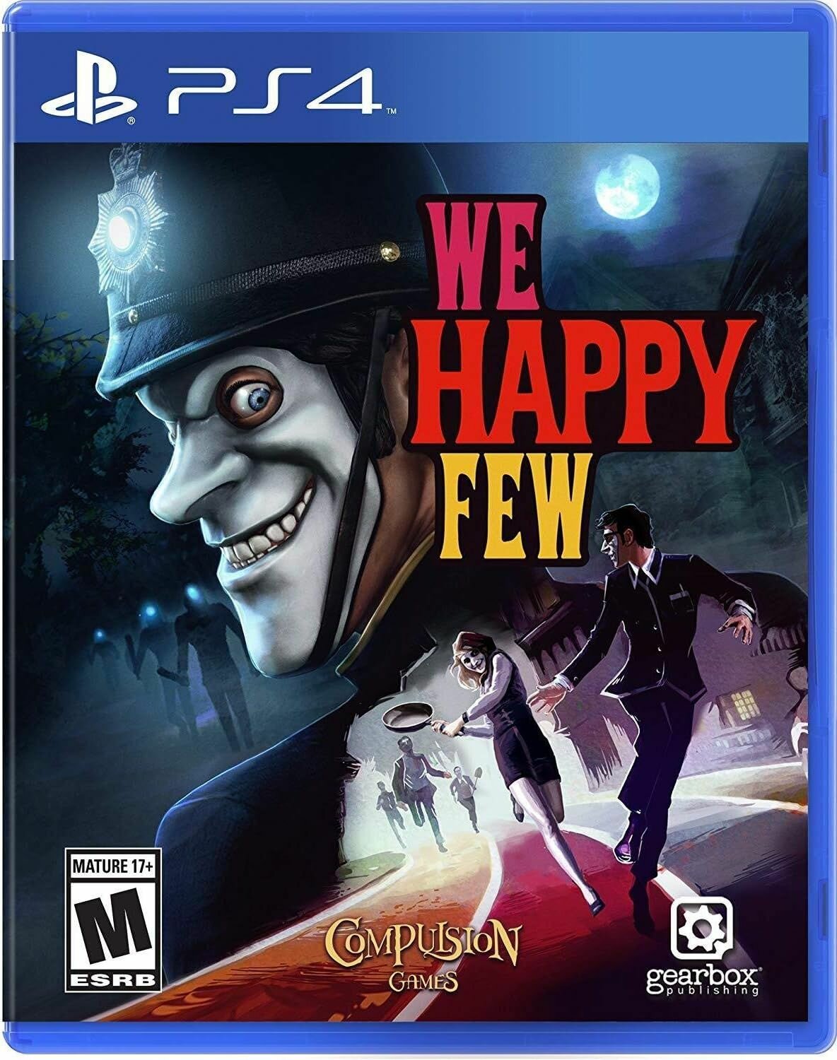 Игра на диске We Happy Few для Playstation 4, русские субтитры