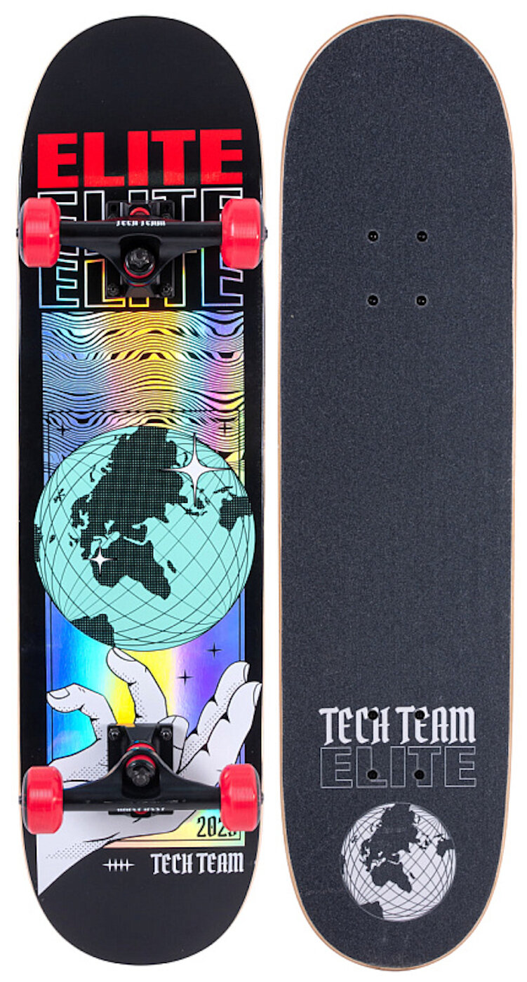 Скейтборд Tech Team "Elite", 31x8, Abec 7, до 100кг - 2024 Мир