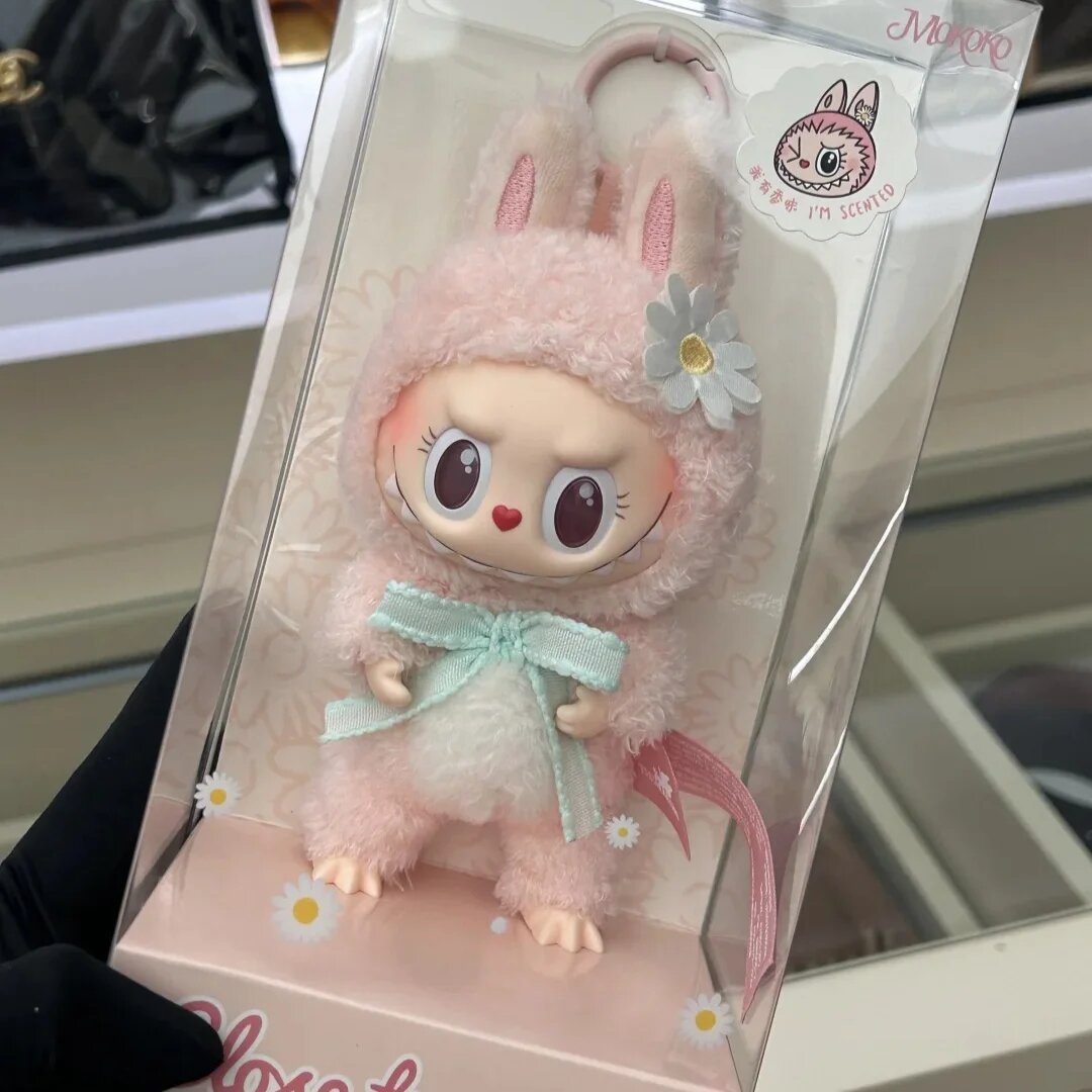 Оригинал Labubu Mokoko 40 см Close To Sweet аромат конфеты