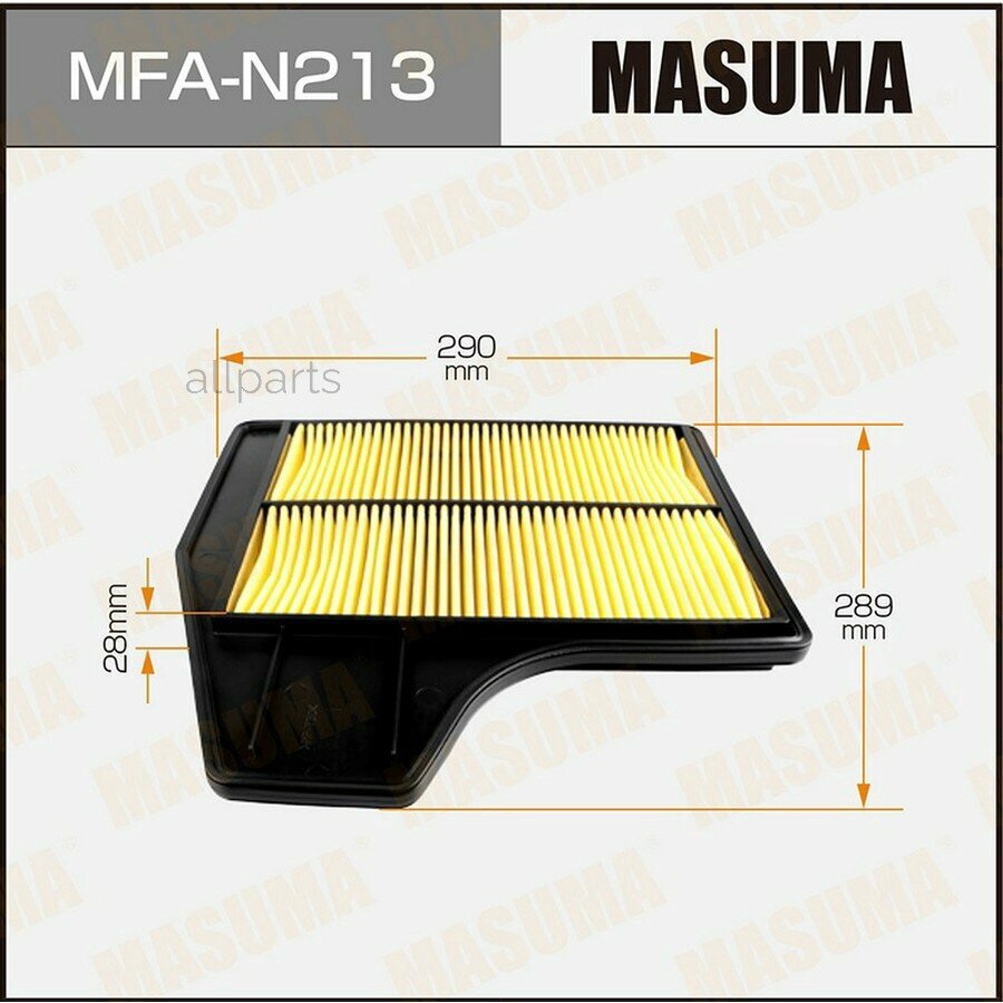 MASUMA MFA-N213 фильтр воздушный!\ Nissan Altima 2.5 13>