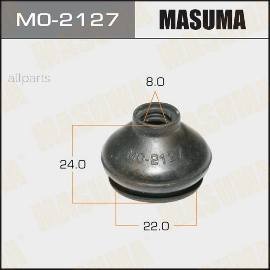 MASUMA MO-2127 пыльник шаровой опоры! 8х22х24\ Toyota, Mitsubishi