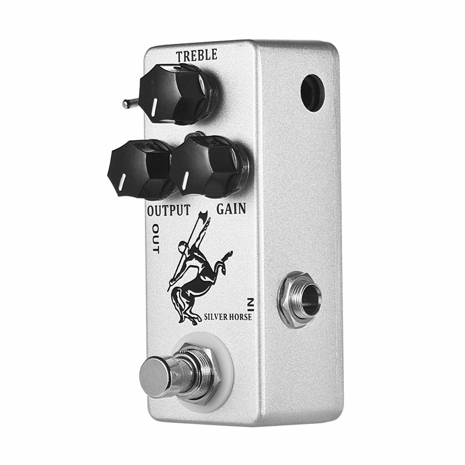 MOSKYAudio Silver Horse Overdrive Boost Гитарная педаль эффектов Цельнометаллический