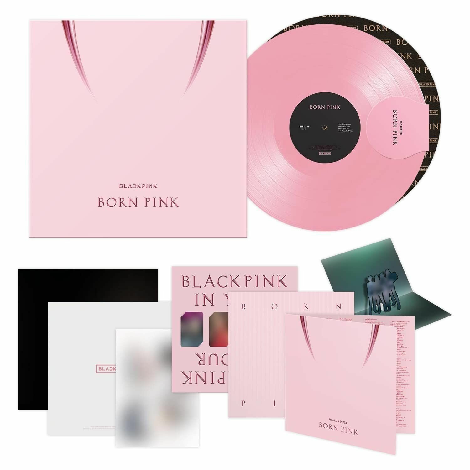 Виниловая Пластинка BLACKPINK - Born Pink Vinyl, LP, Album, Pink Box Set, Limited Edition K-pop