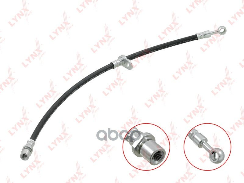 Шланг тормозной передний L SUBARU Impreza I-IV 98-16/Legacy III-IV 98-10/Outback 00-09 LYNXauto арт. BL-3684