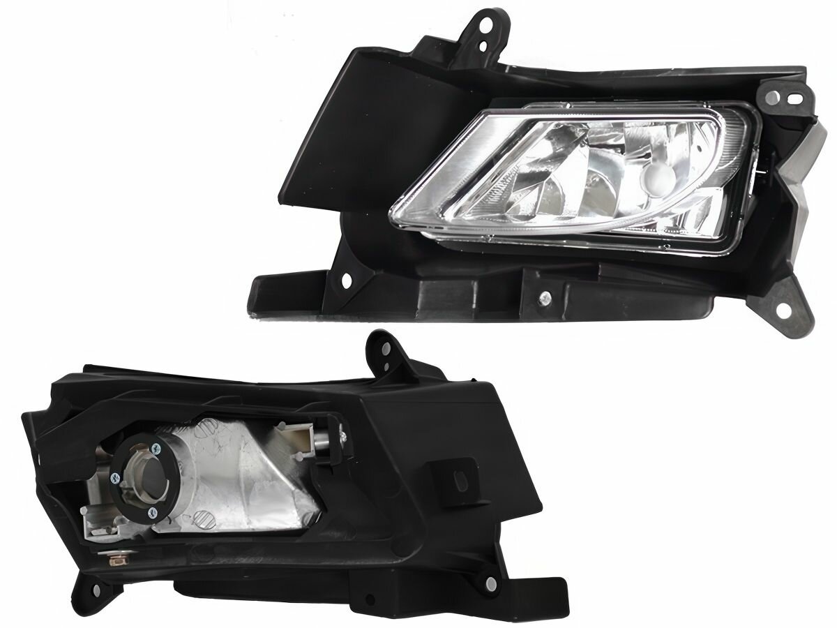 Фара противотуманная левая, с креплением, под одну лампочку для Мазда 3 арт ST2162029L SAT