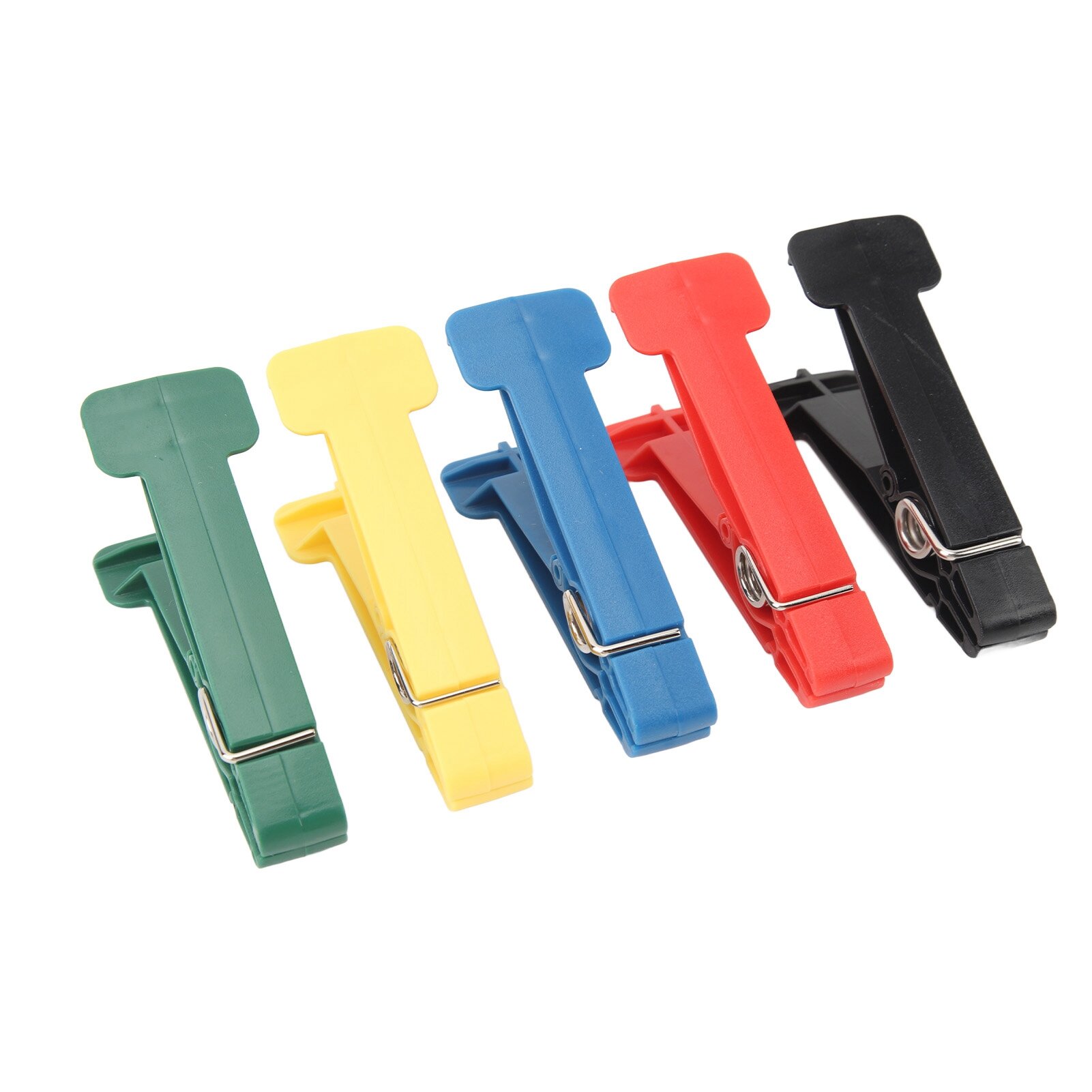 5 шт. градуированных щипковых зажимов для пальцев, металлические пружины, универсальный тренажер для укрепления пальцев, зажимы для пальцев.