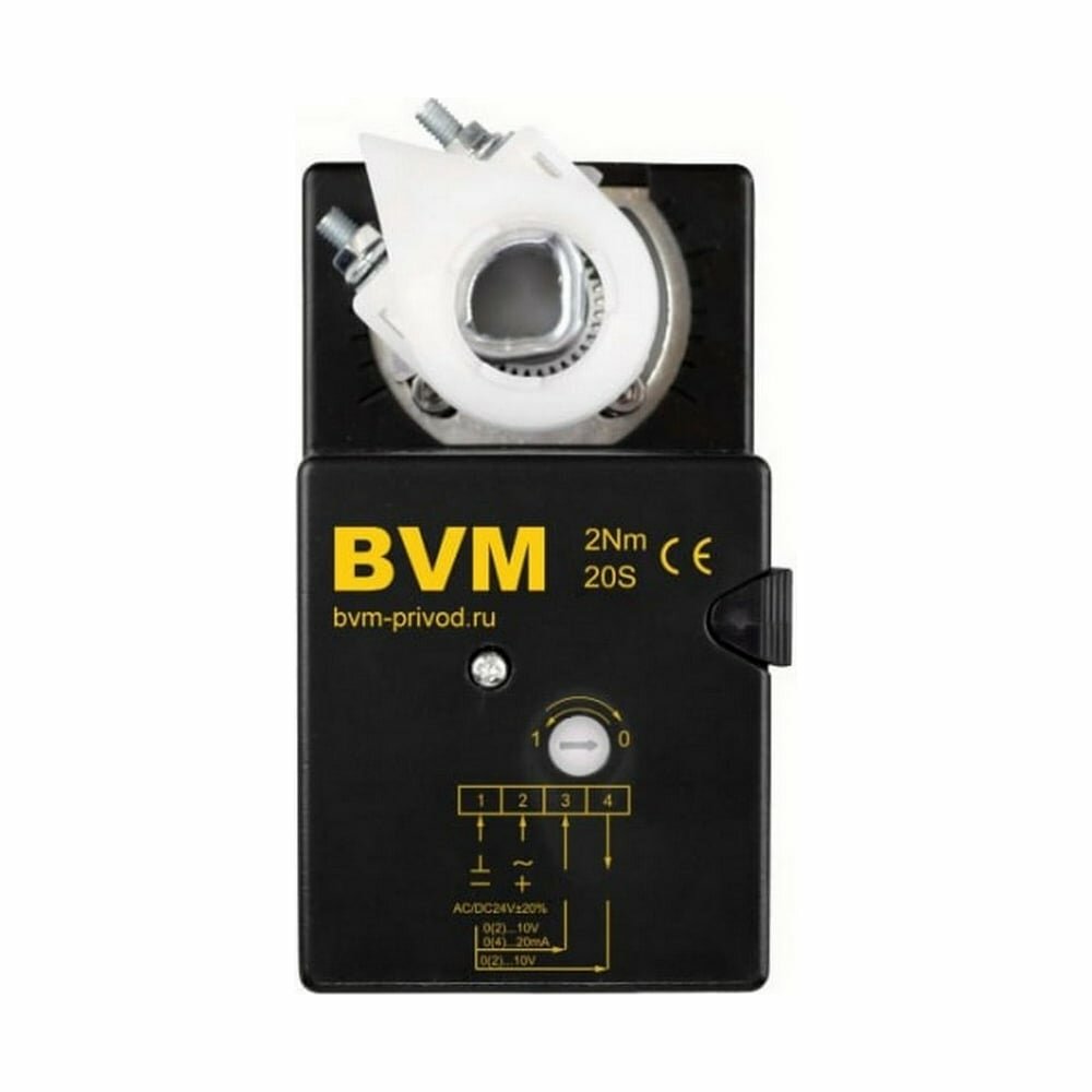 Электропривод для воздушных клапанов BVM TM24-SR-2