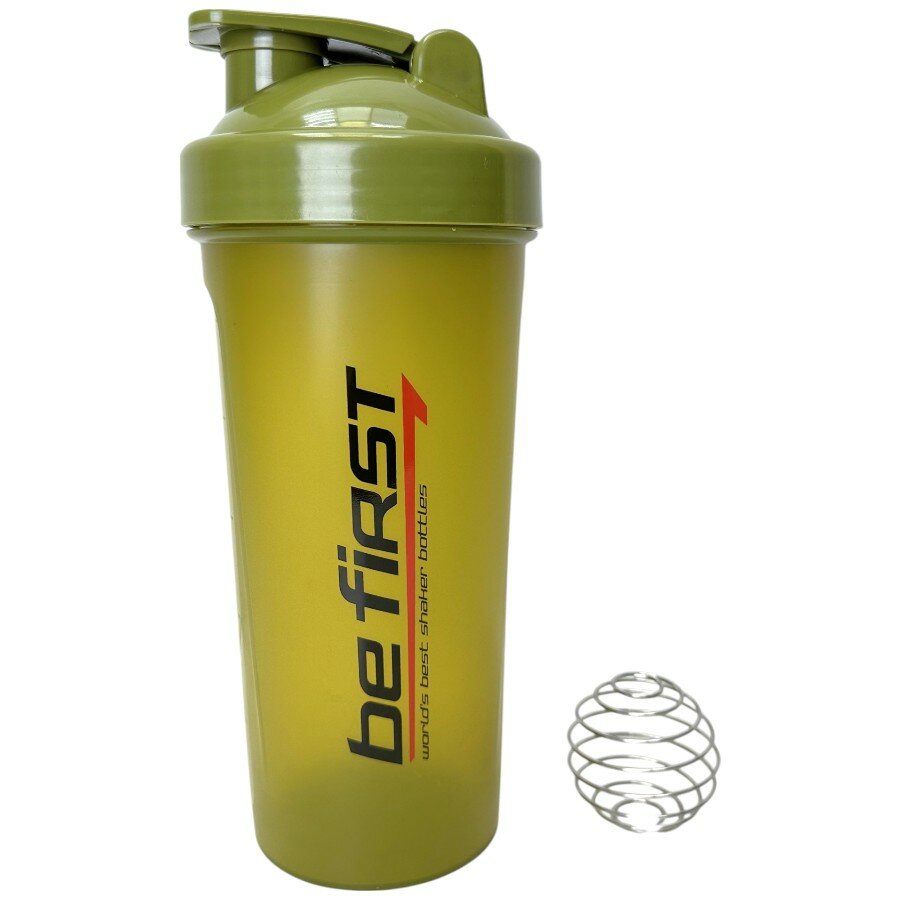 Шейкер Be First 1000 мл - хаки