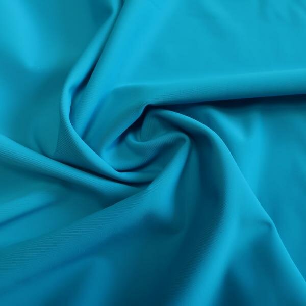 Ткань Бифлекс Carvico 7064 Peacock (яркий бирюзово-голубой)