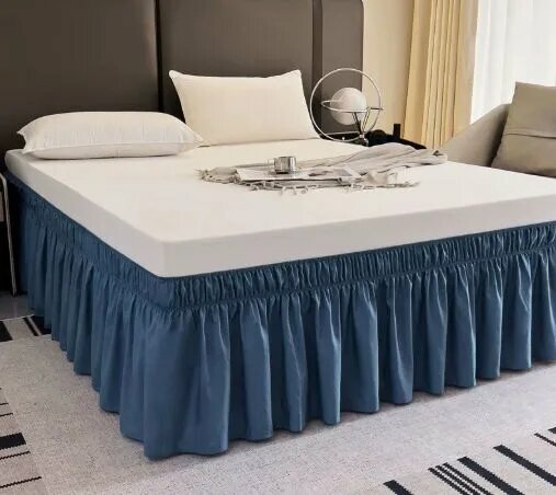 Крепежная мебель, фиксатор для чехла, 180х200см, темно-синяя