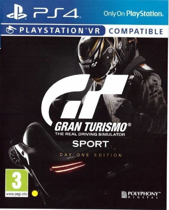 Игра GRAN TURISMO SPORT DAY ONE EDITION для Playstation 4. Уцененный товар