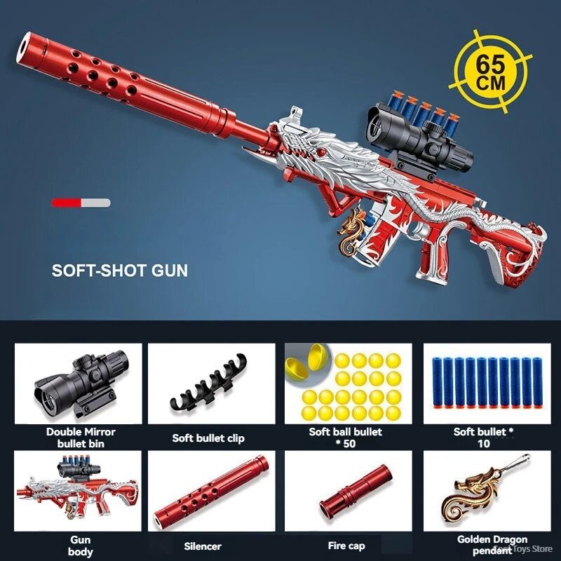 Пенный дротик, игрушки для мальчиков, мягкий пулемет M416, ручной бластер, игрушка, винтовка, снайперская пусковая установка, модель стрельбы, детские игры на открытом воздухе