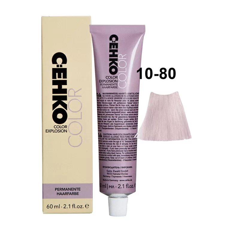 C: EHKO Color Explosion Color Explosion Крем-краска для волос 10/80 60 мл