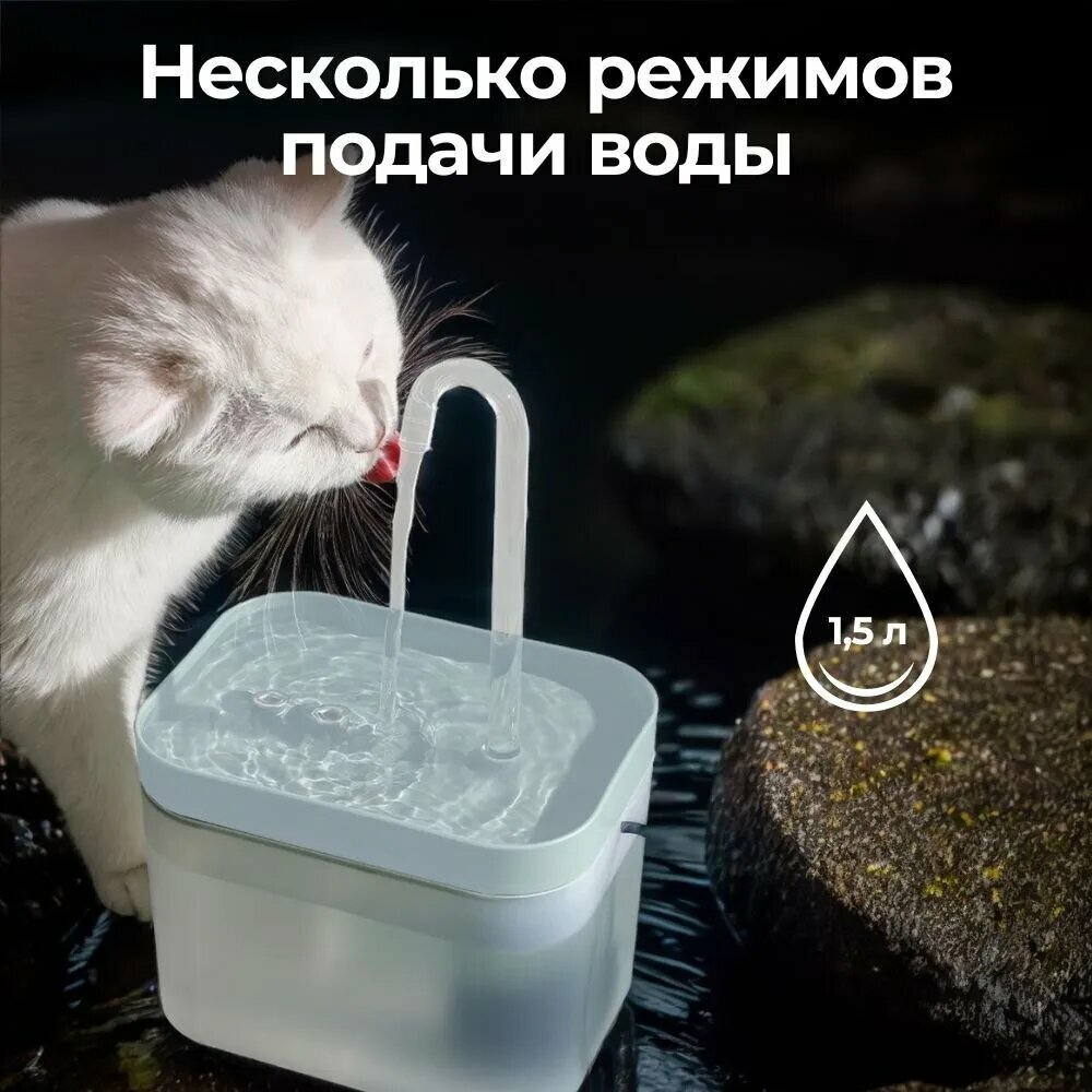 Поилка для кошек автоматическая
