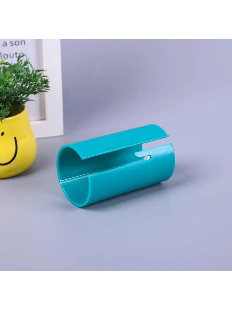 Нож для подарочной бумаги, канцелярский, защитный механизм, белый