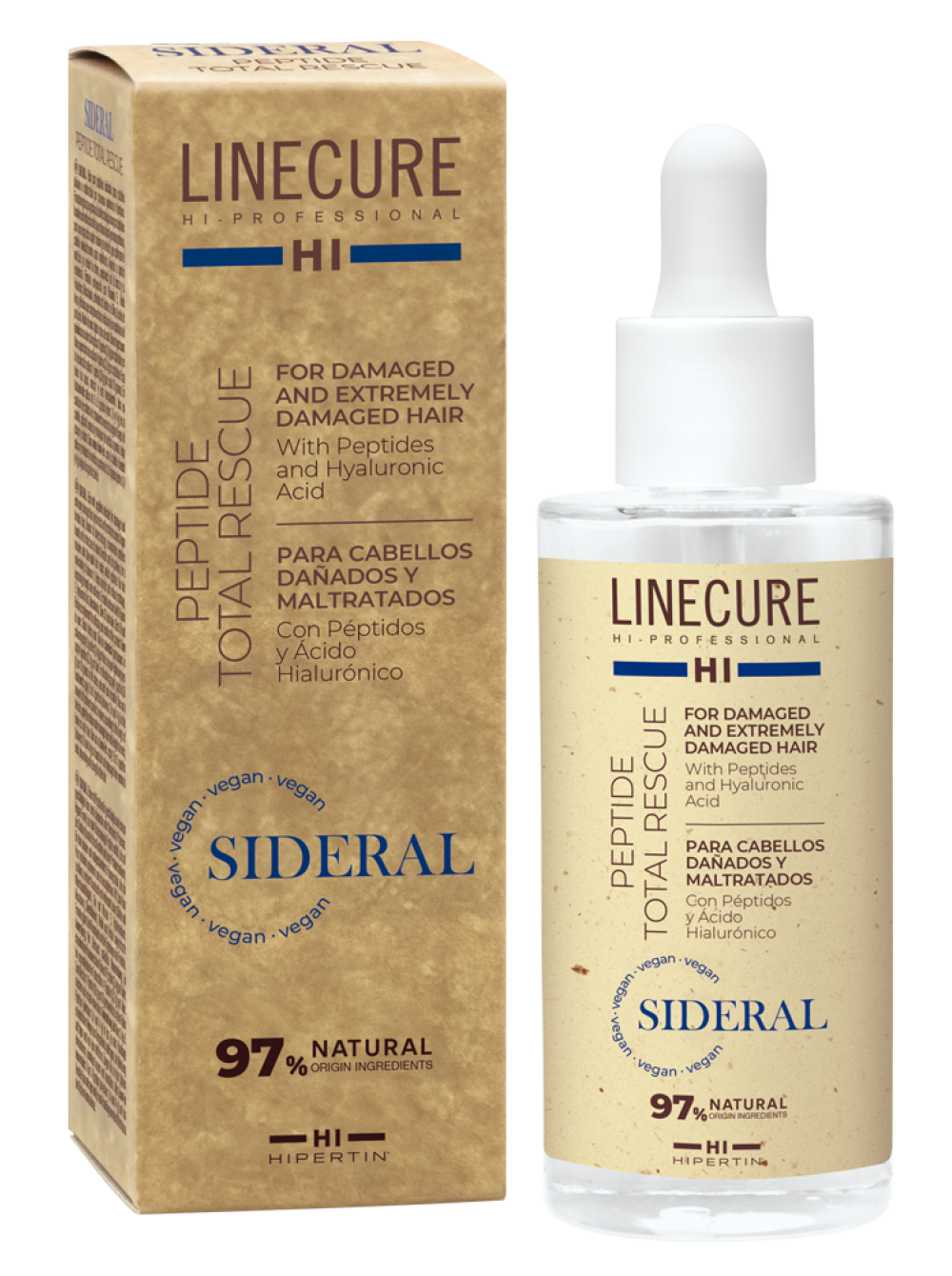 Hipertin Эликсир для ухода за волосами Linecure Sideral, 50 мл