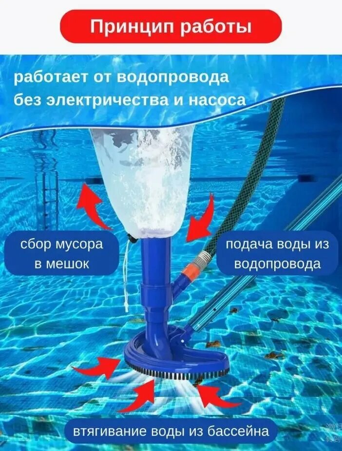 Пылесос для бассейна — фото 1