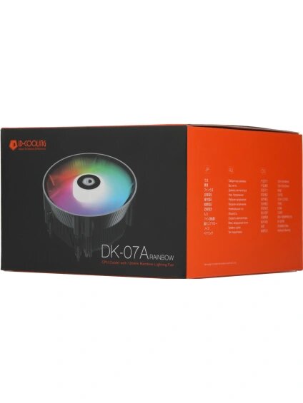 Устройство охлаждения(кулер) ID-Cooling DK-07A RAINBOW