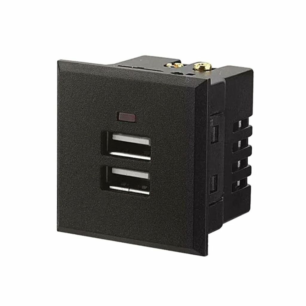 5 В 2,1 А двойная USB-розетка, встроенная настольная розетка, зарядная панель, замена розетки модуля