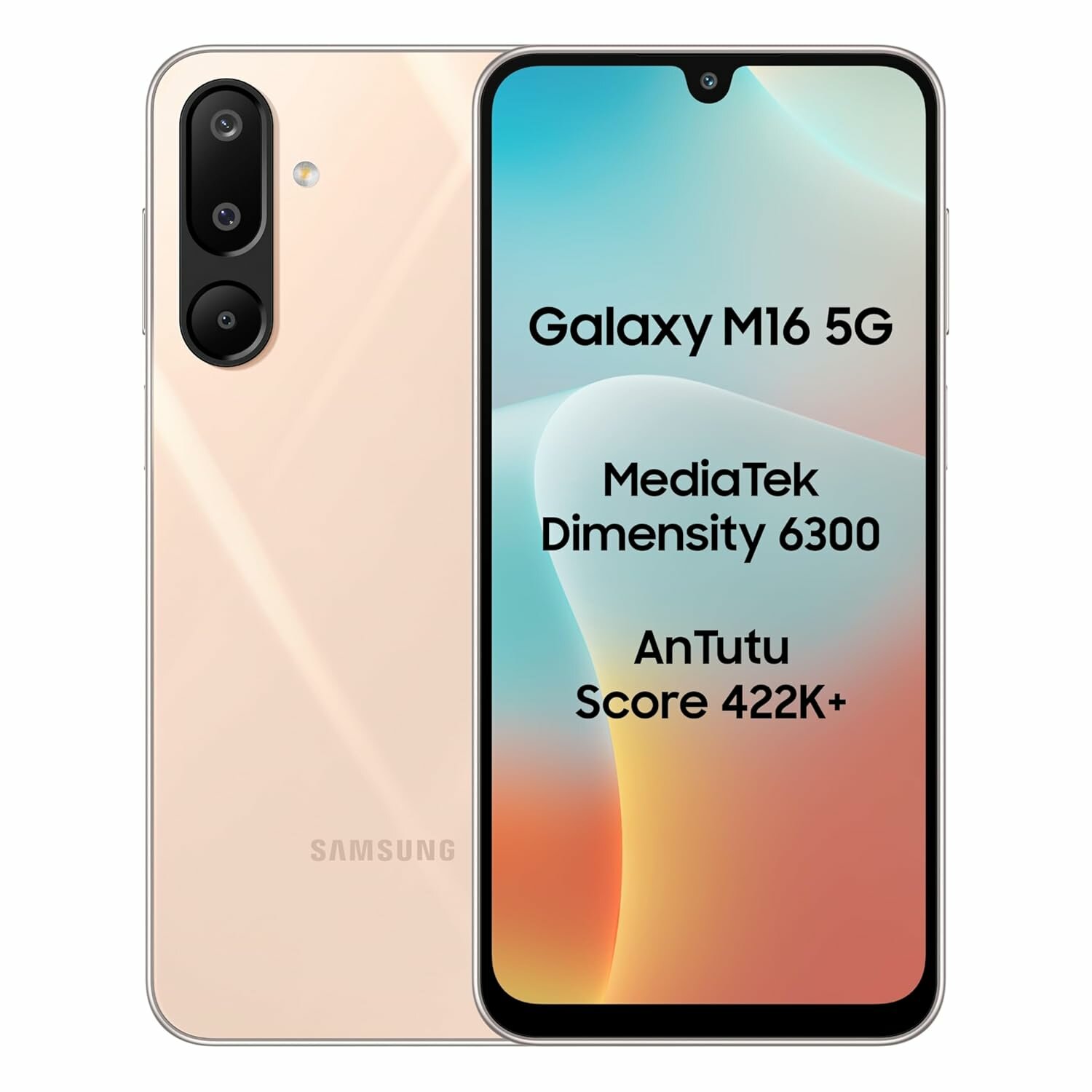 Смартфон Samsung Galaxy M16 5G 6/128 GB, AMOLED, Android, Blush Pink
