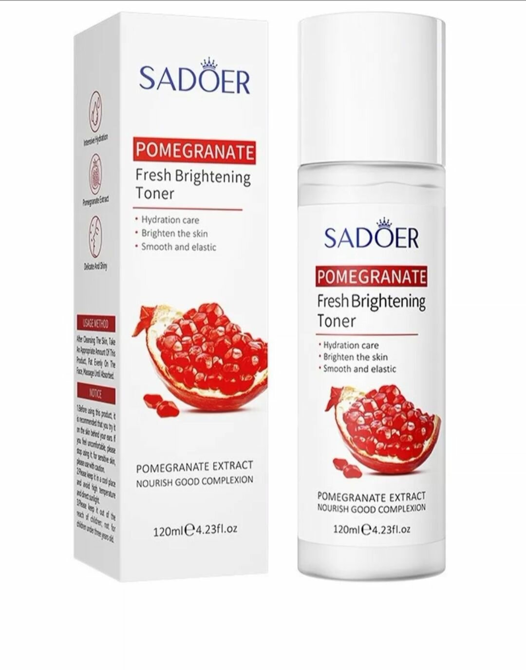 Тонер для лица с экстрактом граната Sadoer