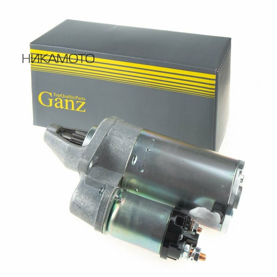 GANZ GRP14013 Стартер Ganz ВАЗ 2110-12, 2170 усиленной КПП 5702.3708000-15 (12V/1,55kW/9 зубьев)