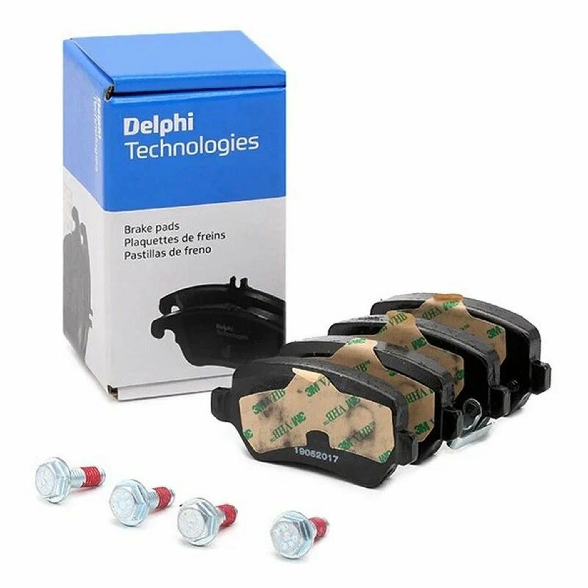 Колодки тормозные дисковые задние DELPHI LP1717 для а/м Kia, Opel, Peugeot