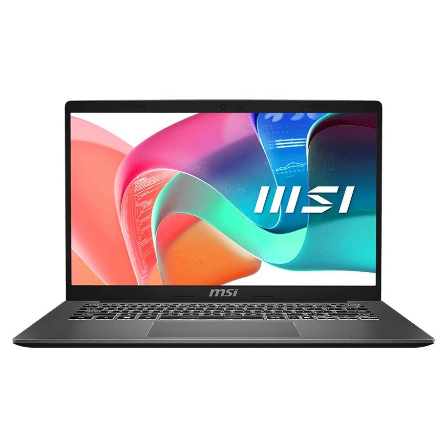 Ноутбук MSI Modern 14 F1MG 14" (1920x1080) IPS, Intel Core 5 120U, 16GB DDR4, 1TB SSD, Intel Graphics, Без ОС, серый (9S7-14S111-619)