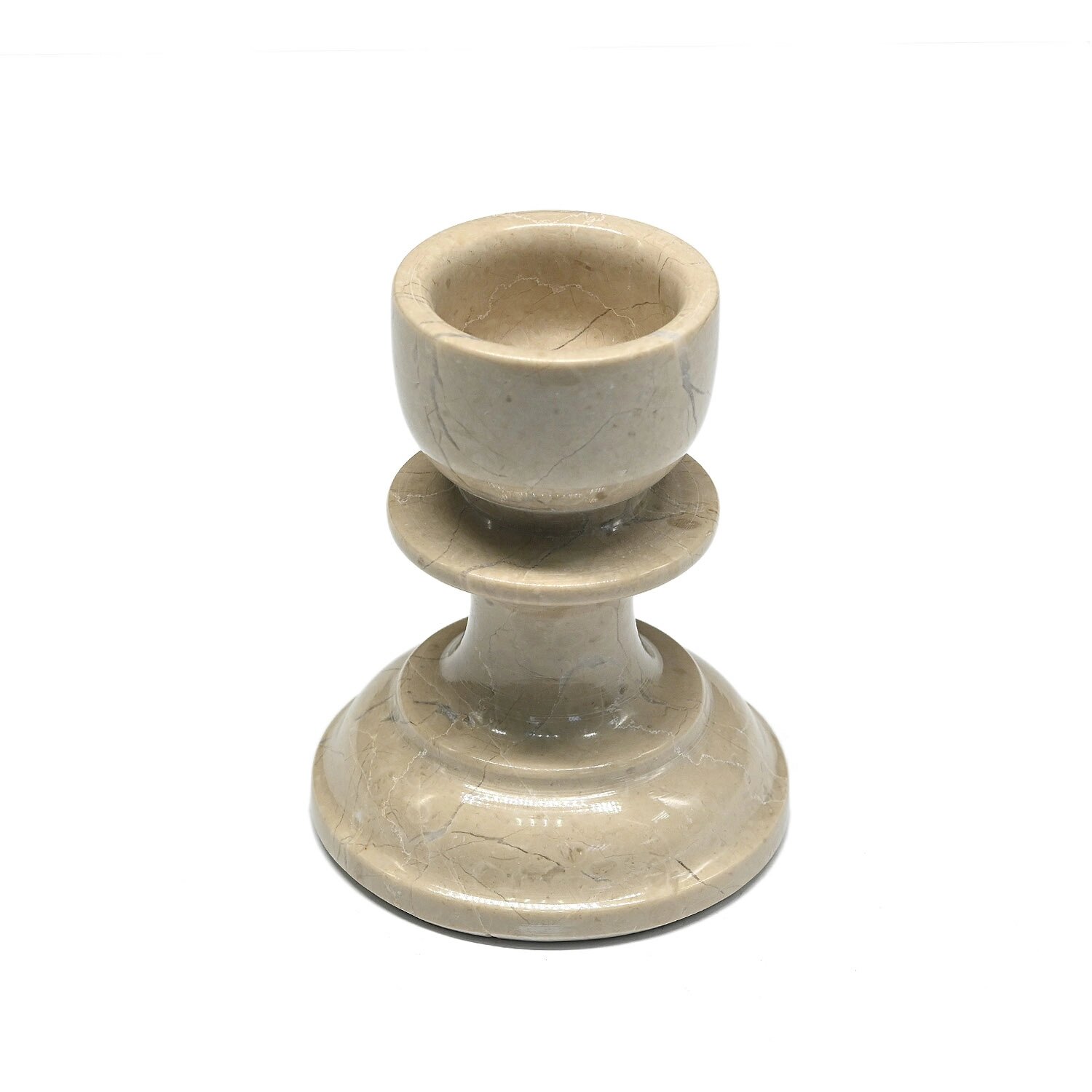 Подсвечник из мрамора "Verona" 60*60*75мм .