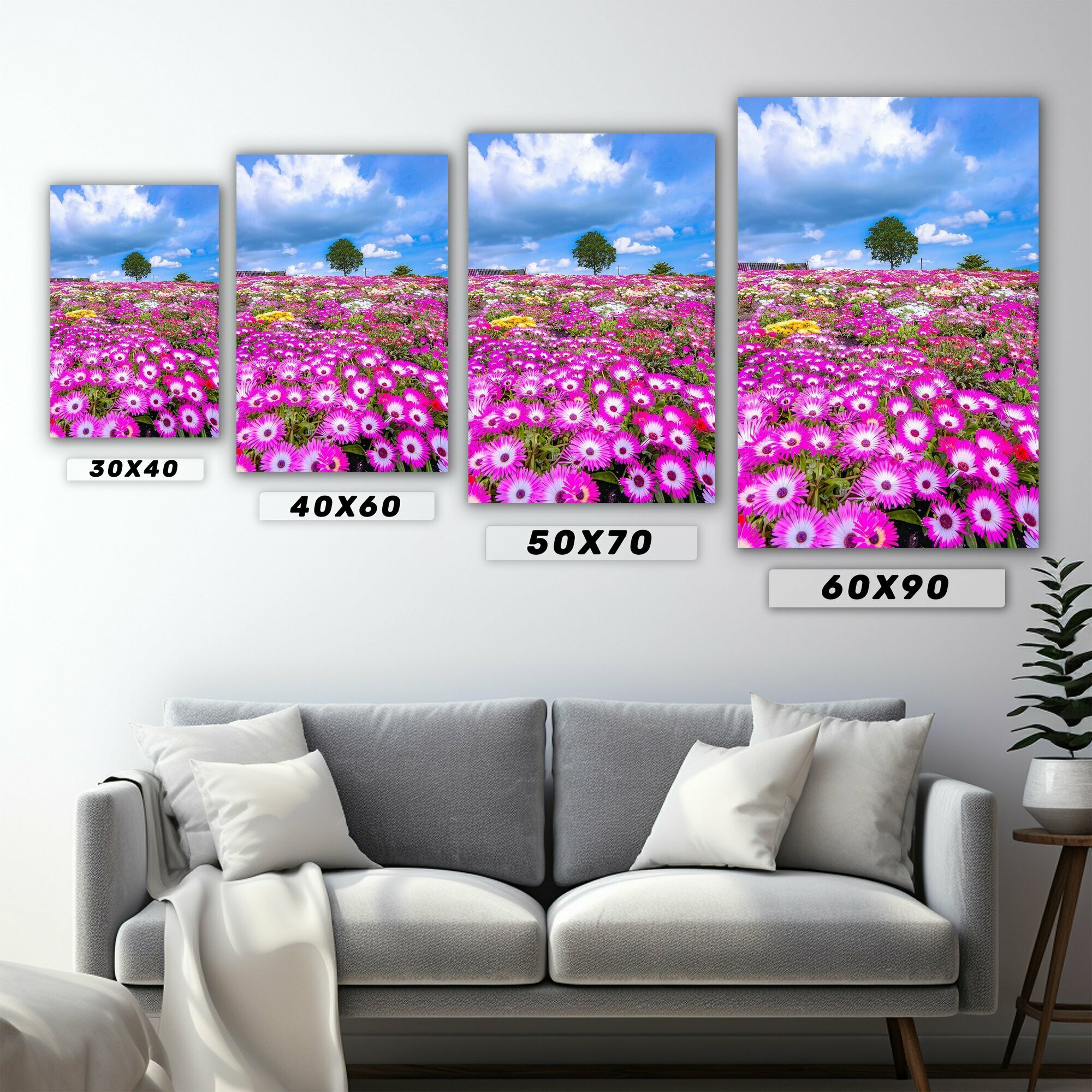 Картина Цветы 60*40 — фото 1