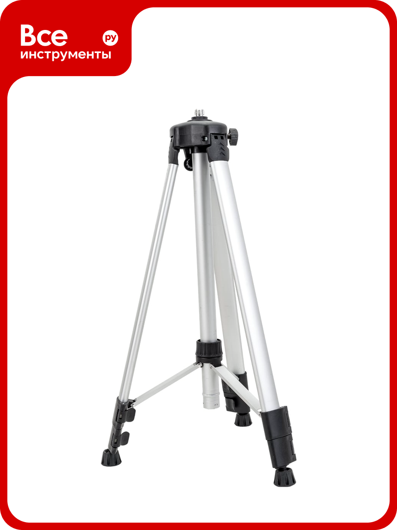 Тренога 1.5 м МастерАлмаз, 5 м мастералмаз 10509182 предназначена для работы с лазерными нивелирами