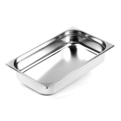 Гастроемкость Luxstahl из нержавеющей стали GN 1/1 530х325х100 мм