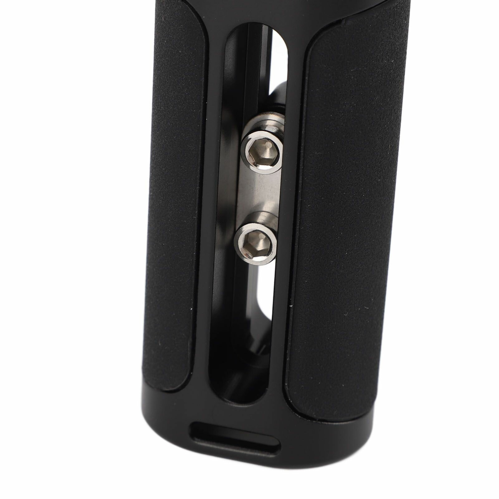 Алюминиевая клетка для камеры, боковая ручка, винтовое крепление 1/4 дюйма, холодный башмак для фотографии, универсальная регулируемая ручка с черной силиконовой отделкой