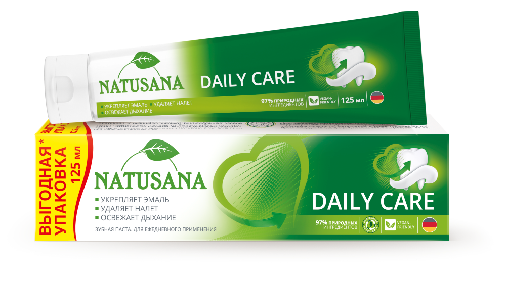 NATUSANA зубная паста DAILY CARE 125МЛ