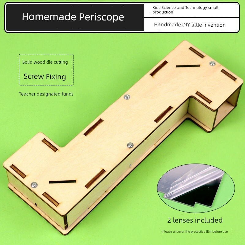Набор для изготовления перископа для детей пятого класса, учащихся начальной школы, для научных экспериментов,