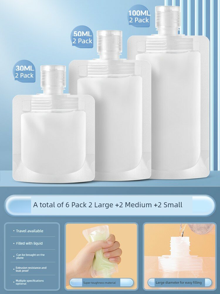Многоразовые дорожные флаконы для косметики, шампуня, лосьона, геля для душа, очищающего средства для лица, портативные