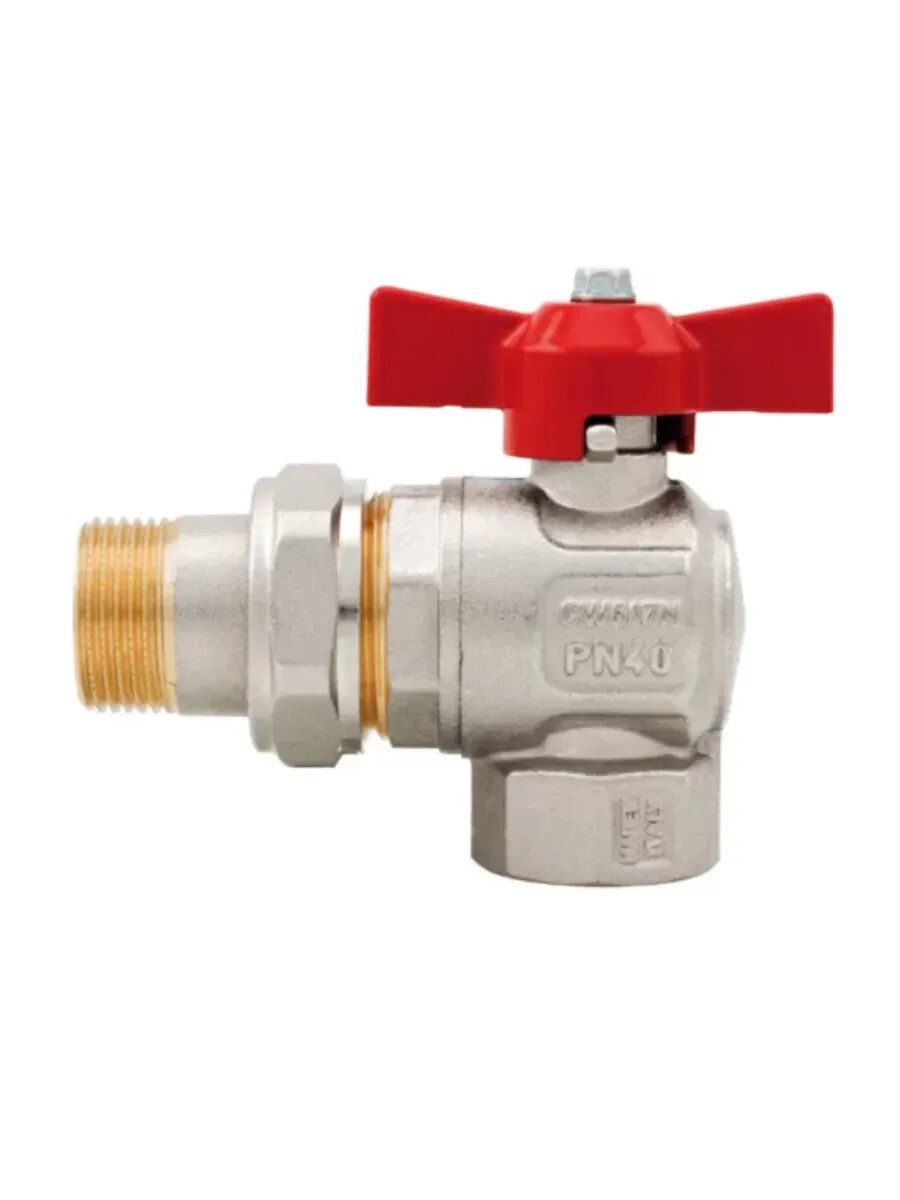 118 Шаровый кран 1/2 " В-В с бабочкой