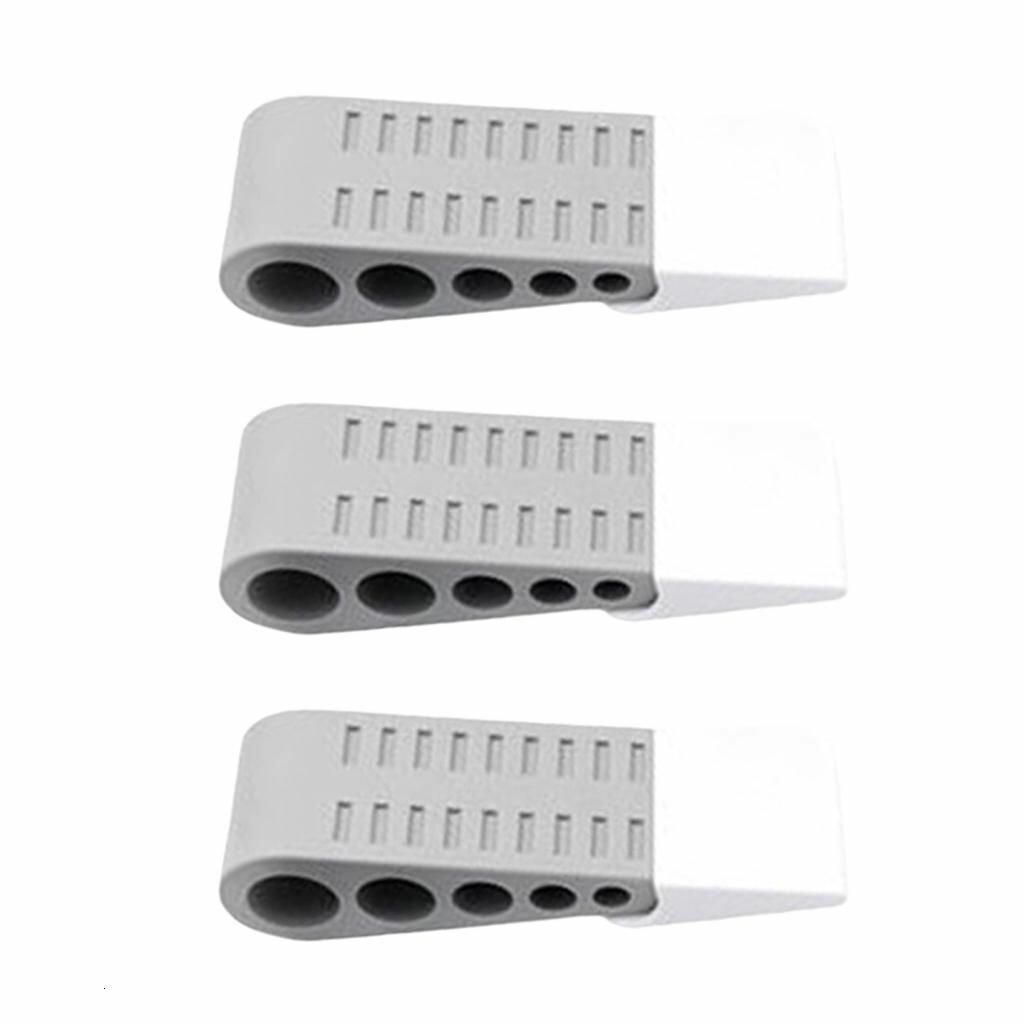 1 комплект из 3-х ветрозащитных фиксированных клиньев для блокировки дверей