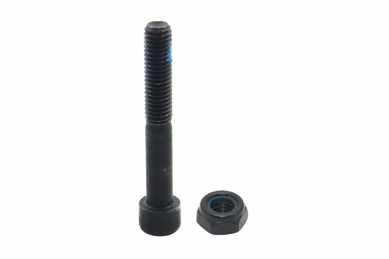 Ось (болт) для колеса трюкового самоката М8х55 с гайкой (стальной, закален.)