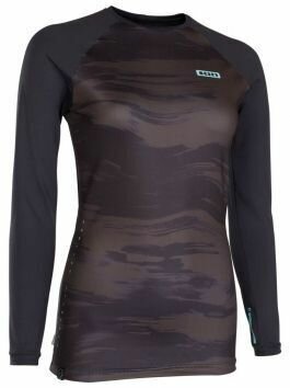 Рашгард для плавания, гидромайка, лонгслив, лайкра женская ION Rashguard LS black, XS