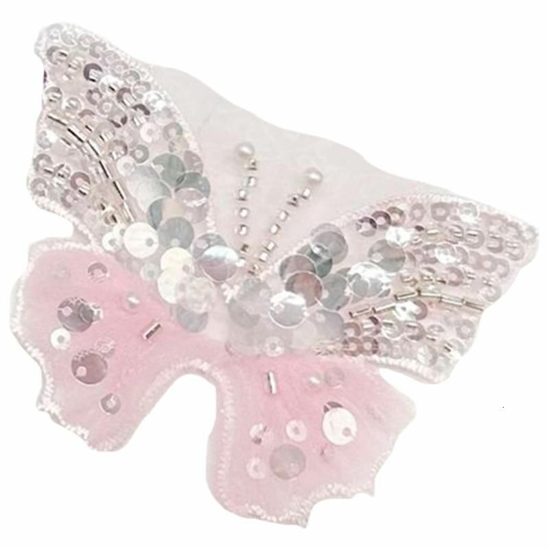 Тюлевая аппликация "Бабочка", Пинка