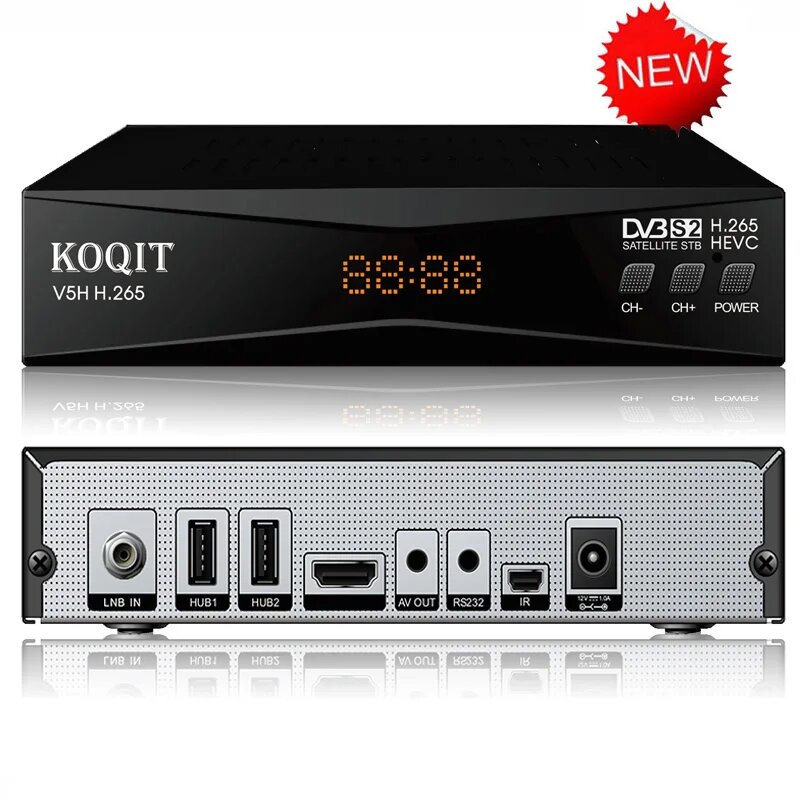 Koqit V5H DVB2IP ТВ-приставка