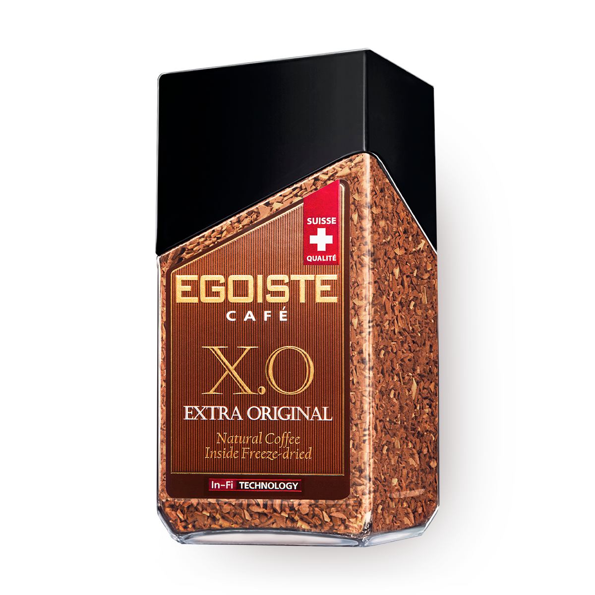 Кофе Egoiste X.O. Extra Original, арабика, стеклянная банка, 100г