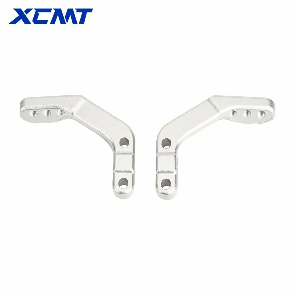 Кронштейны крепления защиты рук к траверсе мотоцикла 28мм HONDA KTM EXC YAMAHA KAWASAKI RMZ (серебристый)