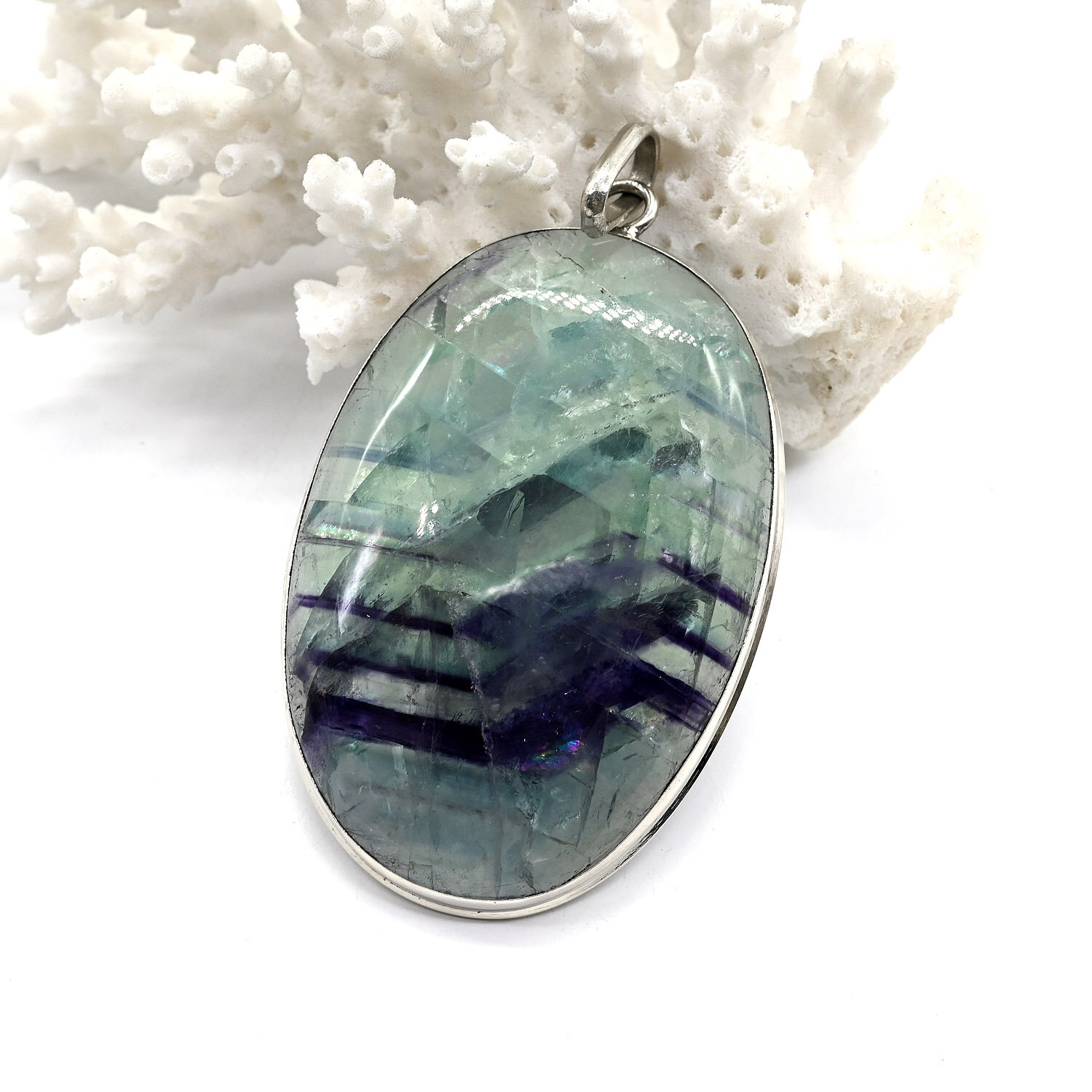 Подвеска, флюорит