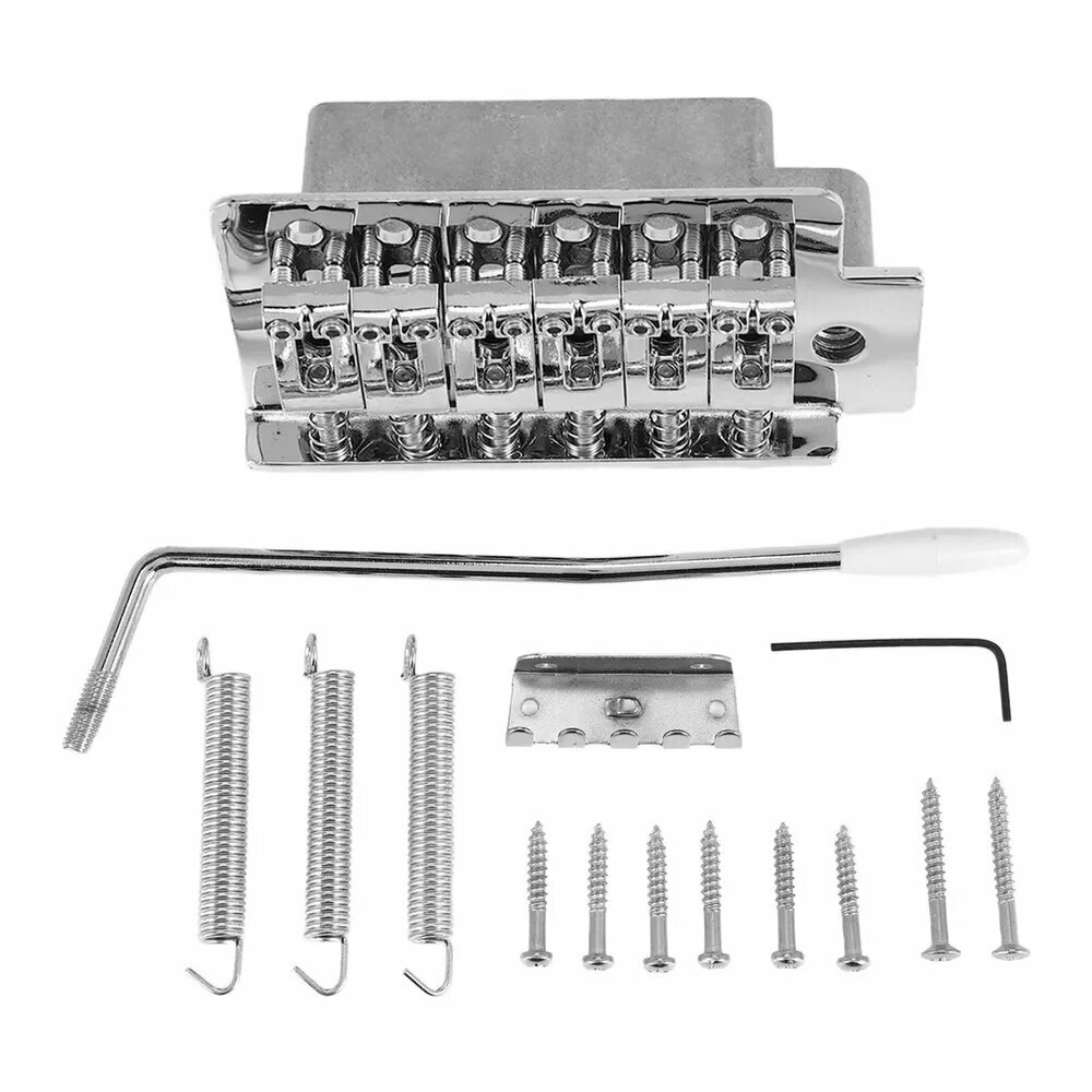 52,5 мм гитара для STRATOCASTER Tremolo Bridge Set, серебро