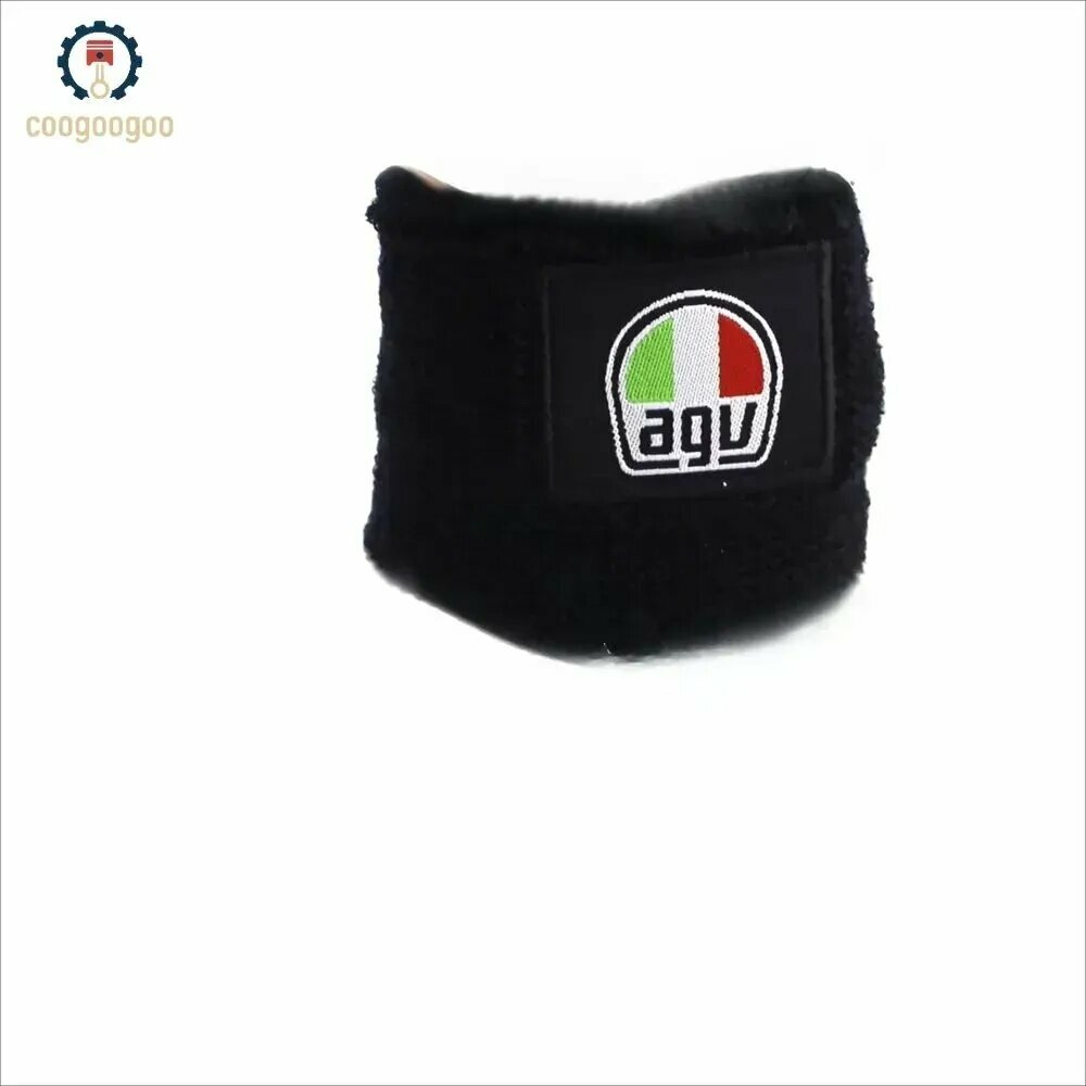 Чехол-защита для тормозного бачка мотоцикла, универсальный, из прочного материала, для кастомизации.